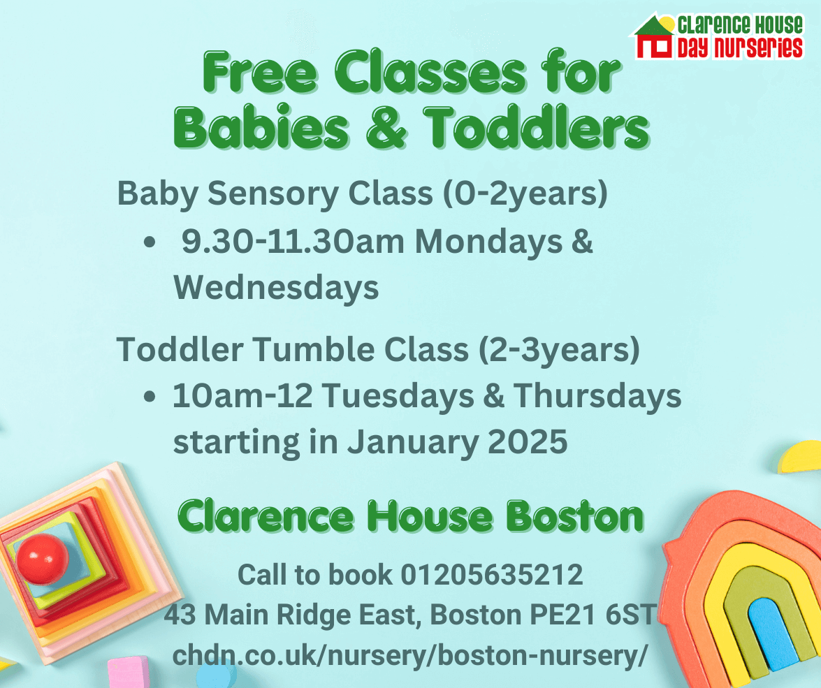 Free Baby Sensory and Toddler Tumble Classes in Boston